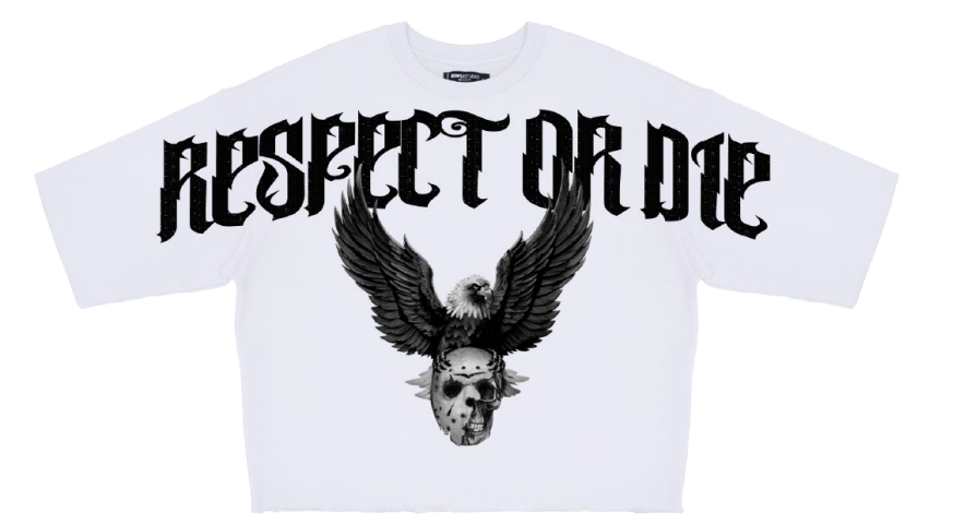Men ROKU STUDIO Respect Or Die Cropped T-Shirts – Urban Appeal Fort Pierce