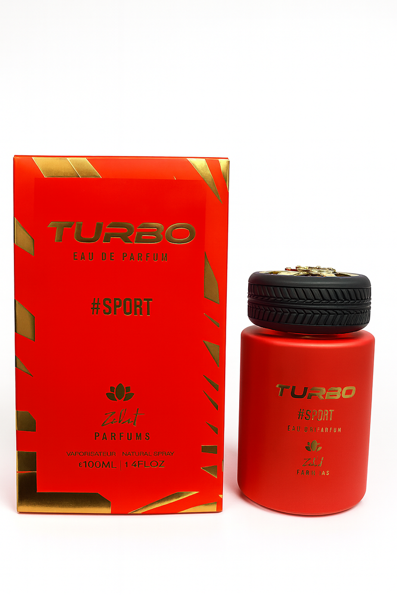 Turbo Sport By Zakat Eau de Parfum 100ML (3.4 FL OZ) For Men – Urban ...