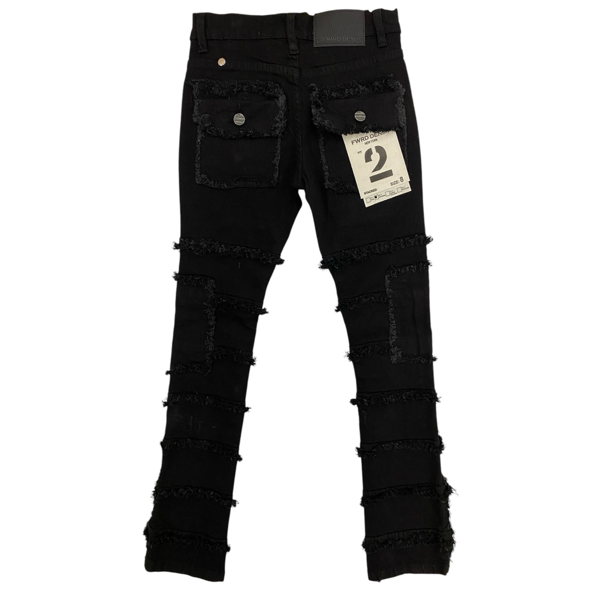 Kids FWRD DENIM CO. Patchwork True Stacked Denim Jeans – Urban Appeal ...