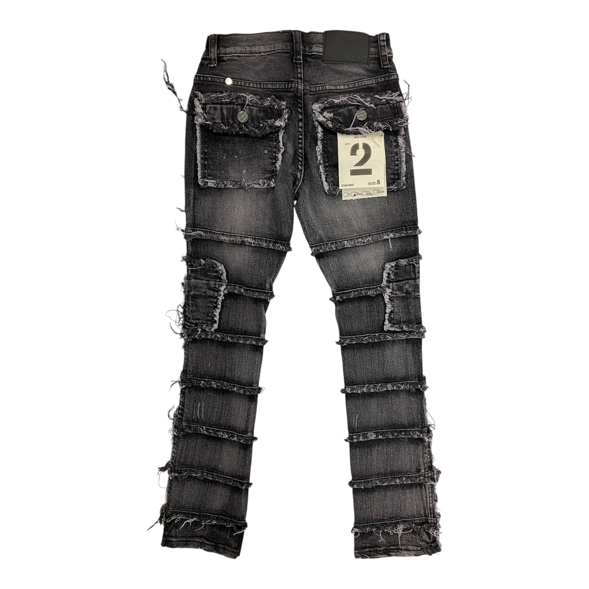 Kids FWRD DENIM CO. Patchwork True Stacked Denim Jeans – Urban Appeal ...
