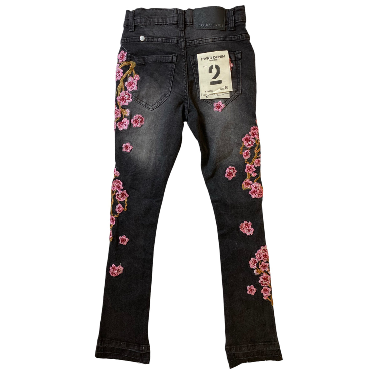 Kids FWRD DENIM & CO. Cherry Stacked Denim Jeans – Urban Appeal Fort Pierce