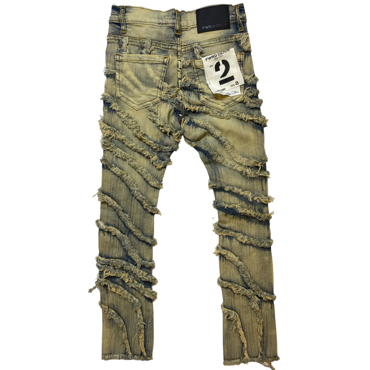 Kids FWRD DENIM & CO. Stacked Jagged Denim Jeans – Urban Appeal Fort Pierce