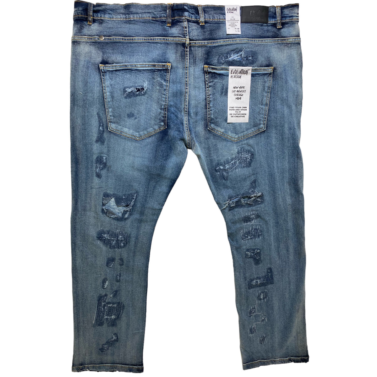 Big Men EVOLUTION Rock The Bells Denim Jeans – Urban Appeal Fort Pierce