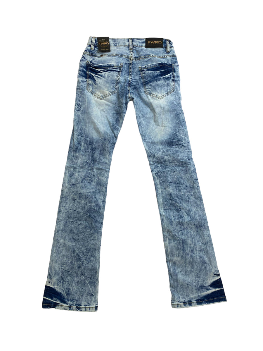 Men FWRD DENIM CO. Thunderbolt True Stacked DENIM Jeans – Urban Appeal ...